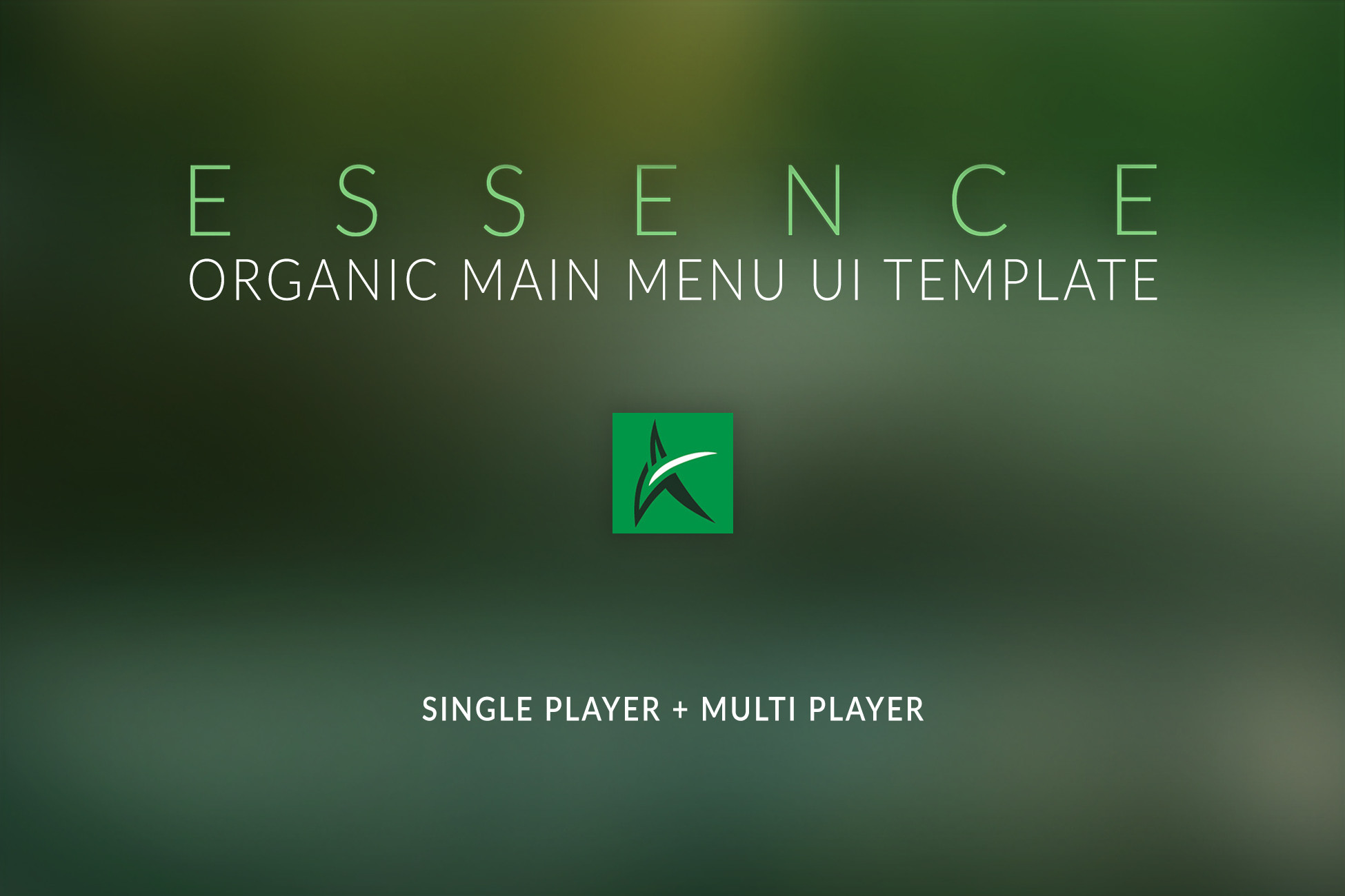 Essence | Organic Menu UI | GUI Tools | Unity Asset Store