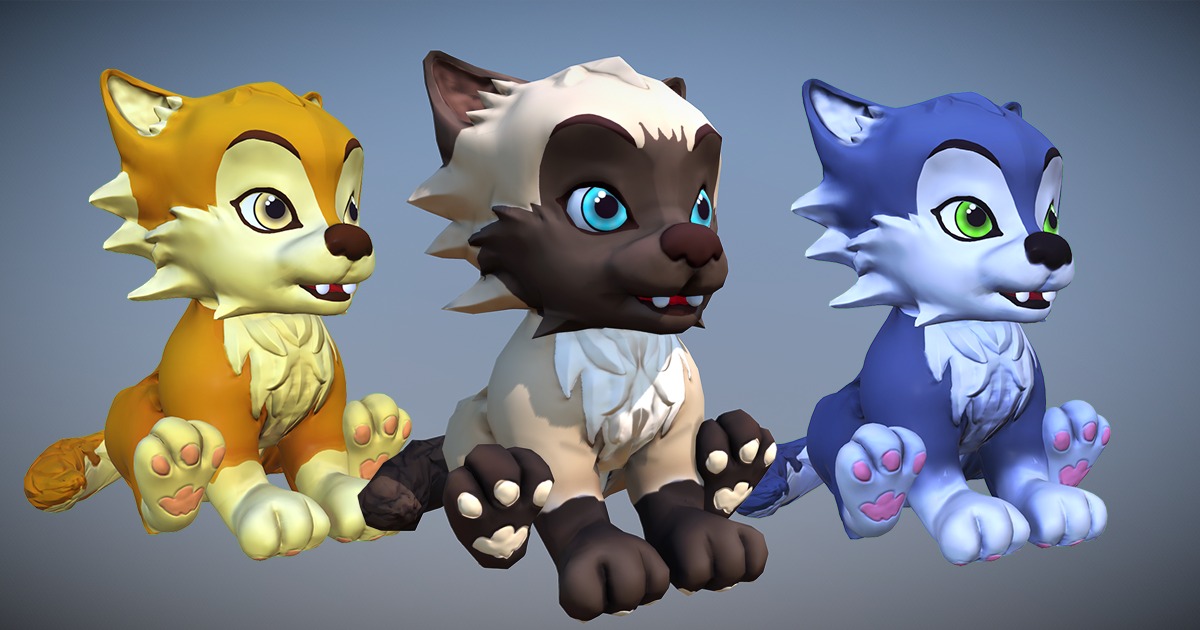 Cartoon Talking Cat | 3D 동물 | Unity Asset Store