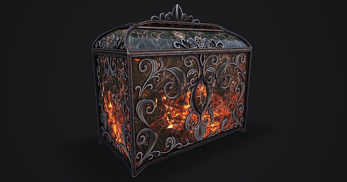 Fantasy Chest 3d | 3D Props | Unity Asset Store
