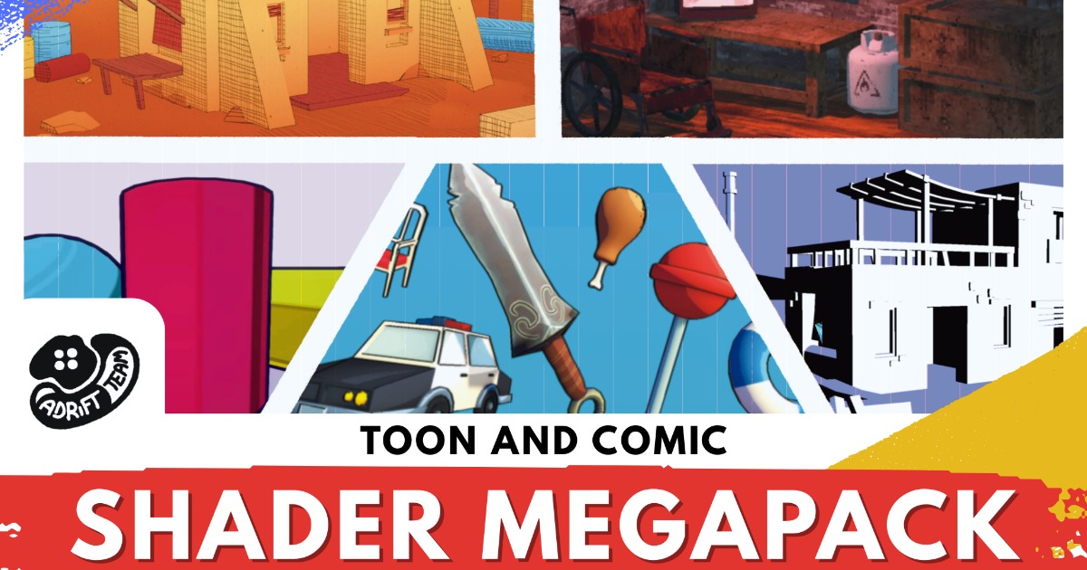 Toon and Comic Shaders - MEGA PACK | VFX Shaders | Unity Asset Store