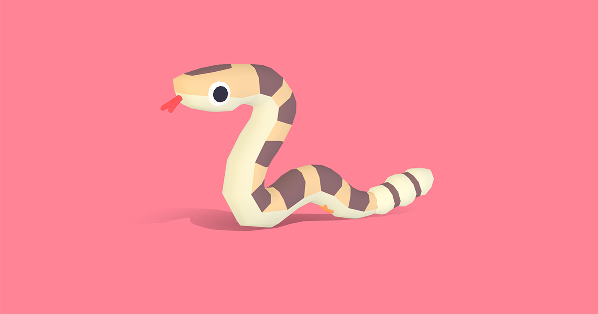 Rattlesnake - Quirky Series | Characters | Unity Asset Store