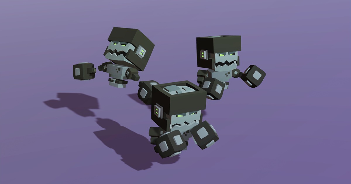 Rock Boxer Toon Series | 3D クリーチャー | Unity Asset Store