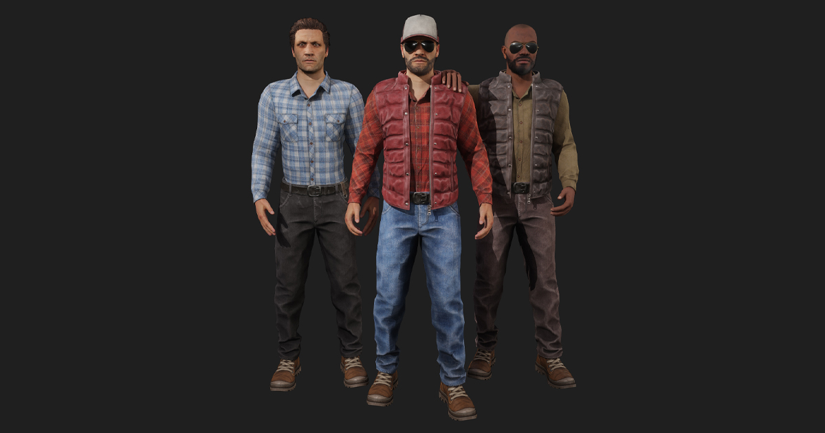 Male 7 - Modular Urban Character | Characters | Unity Asset Store