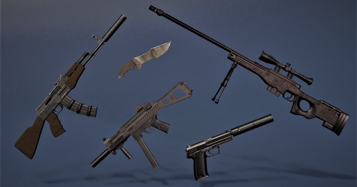 Weapon Pack All in one | 3D Weapons | Unity Asset Store