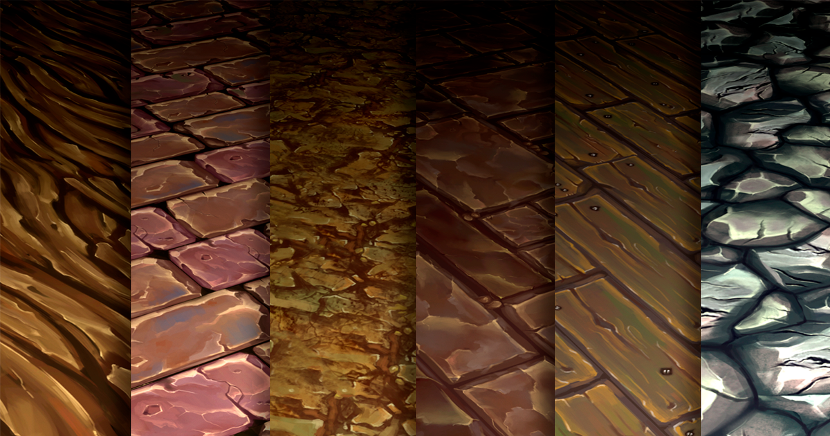 Texture Set Vol.38 Hand Painted Ground | 2D 바닥 | Unity Asset Store