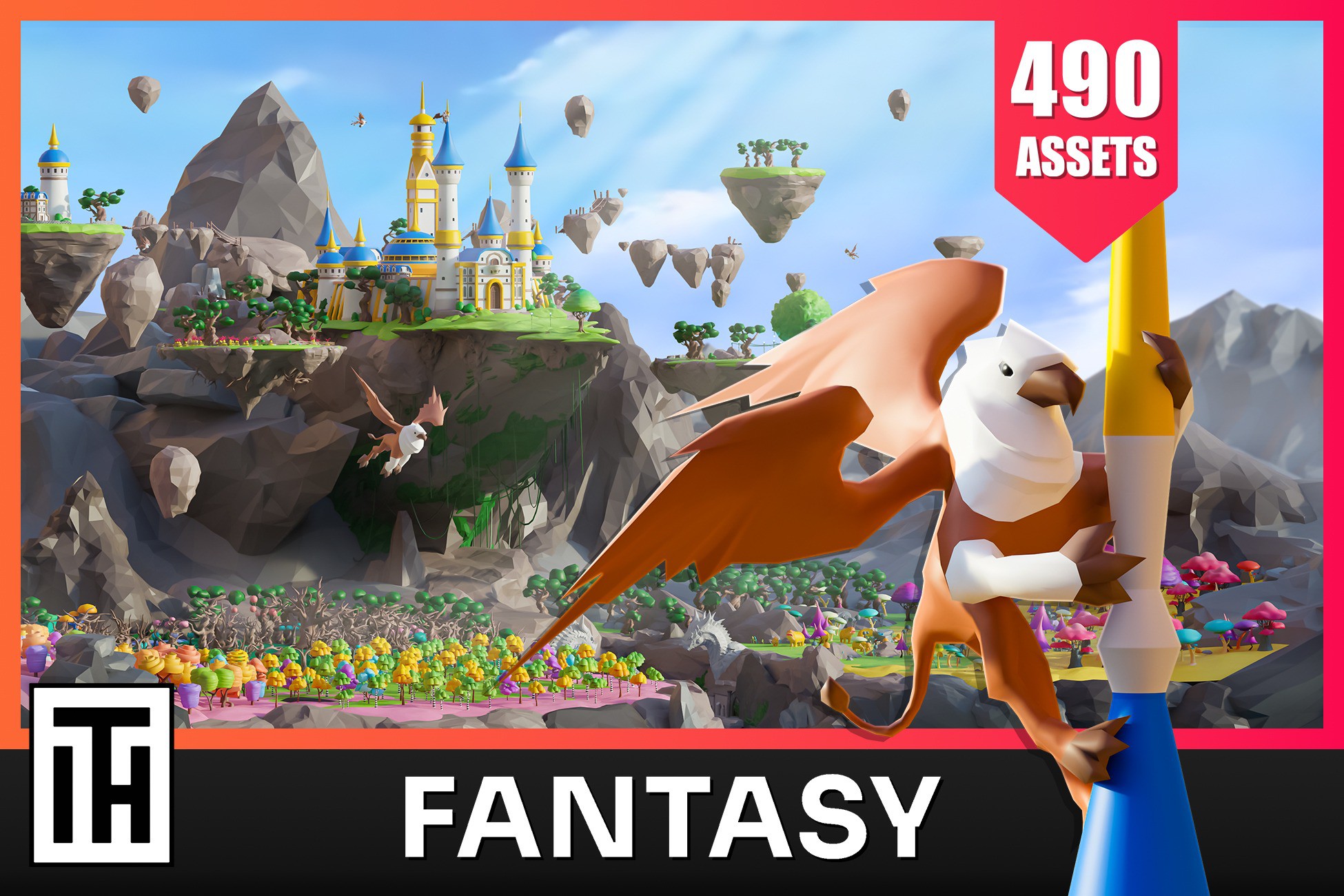 Fantasy - Low Poly Asset Pack by ithappy | 3D Fantasy | Unity Asset Store