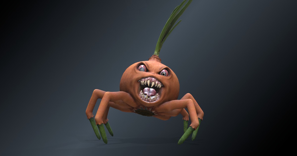 Onion monster | 3D Characters | Unity Asset Store