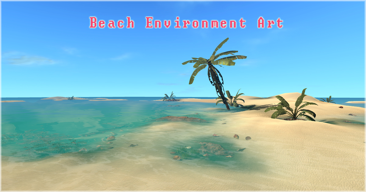Beach Environment Art | 3D Environments | Unity Asset Store