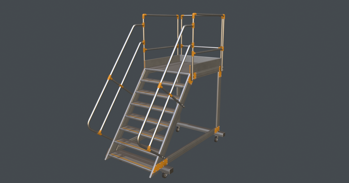 Industrial Ladder | 3D Props | Unity Asset Store