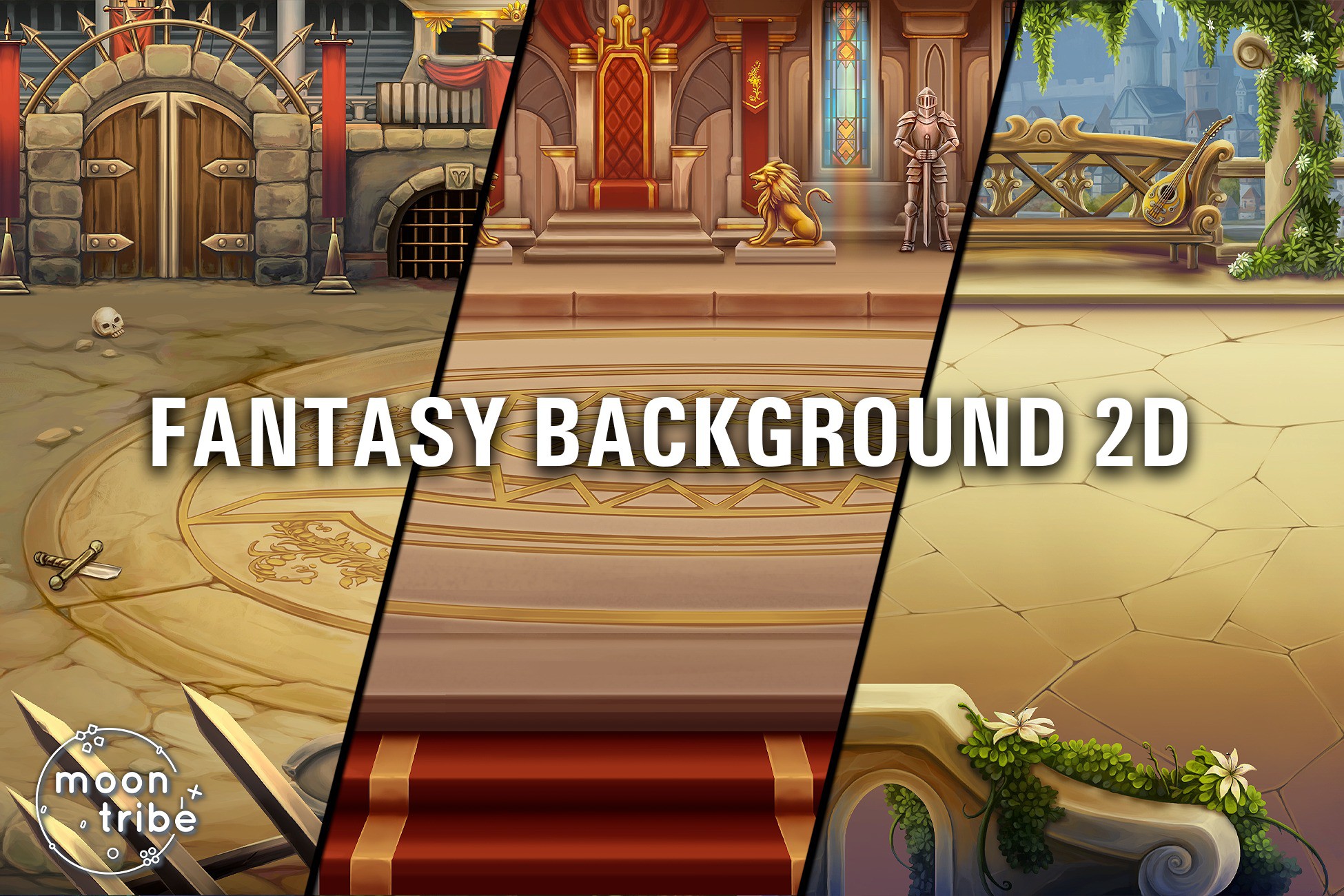 Fantasy Backgrounds #2 | 2D Environments | Unity Asset Store