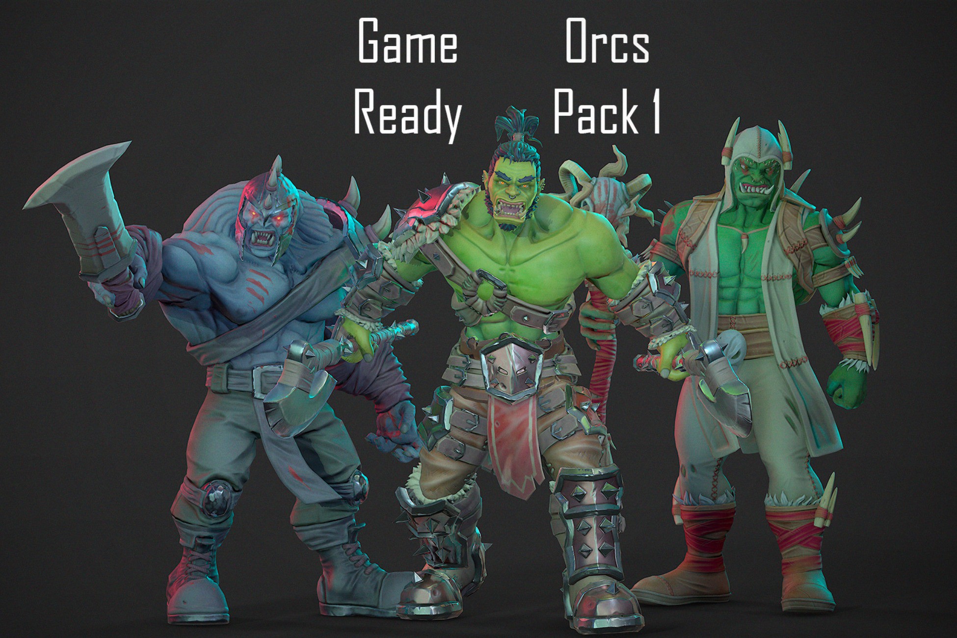 Orcs Pack 1 | 캐릭터 | Unity Asset Store
