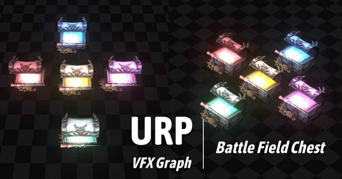 VFX Graph - Battle Field Chest | VFX | Unity Asset Store