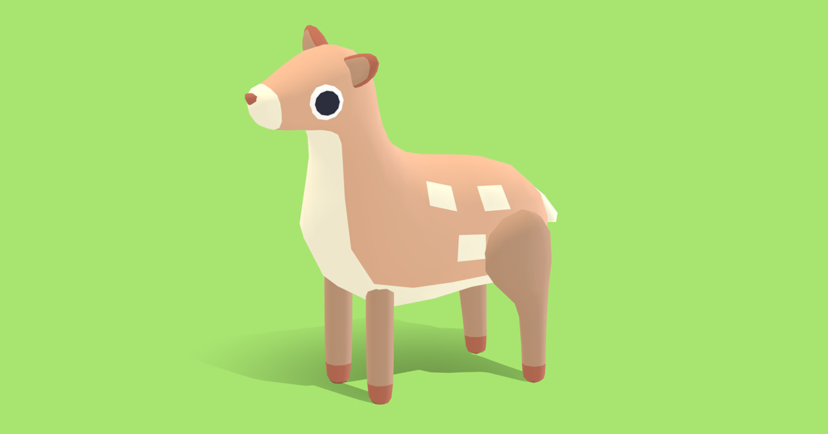 Deer - Quirky Series | Characters | Unity Asset Store