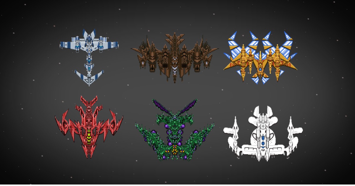 Pixel Space Shooter - ULTIMATE | 2D | Unity Asset Store