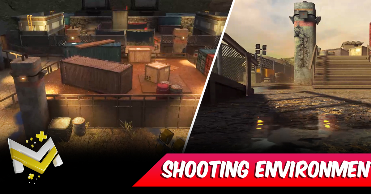 FPS Shooting Mobile Game Optimized Environment | 3D Environments ...