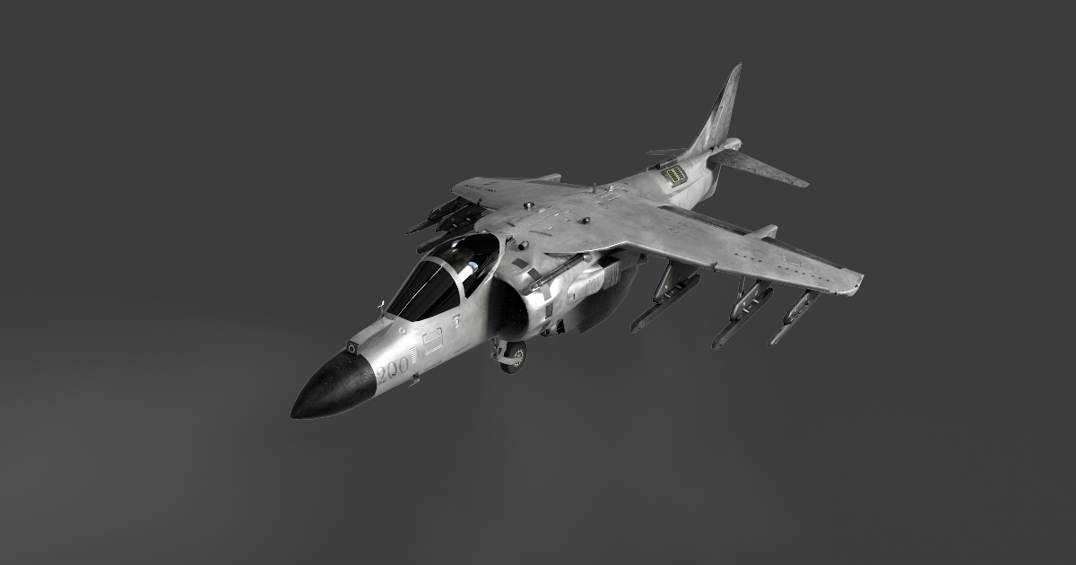 MILITARY JET 2. | 3D Air | Unity Asset Store