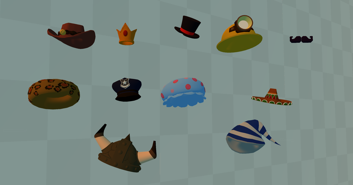 Hats Pack | URP | 3D | Unity Asset Store