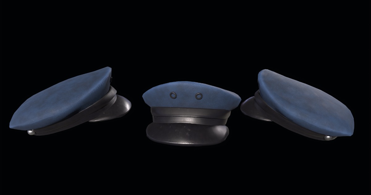 Police Cap | Props | Unity Asset Store