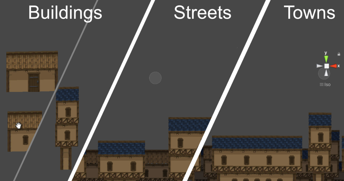 PixelTown Generator | Level Design | Unity Asset Store