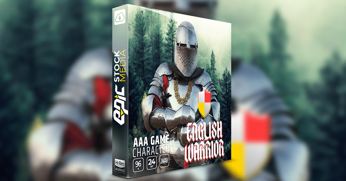 AAA Game Character English Warrior | 음성 효과음 | Unity Asset Store