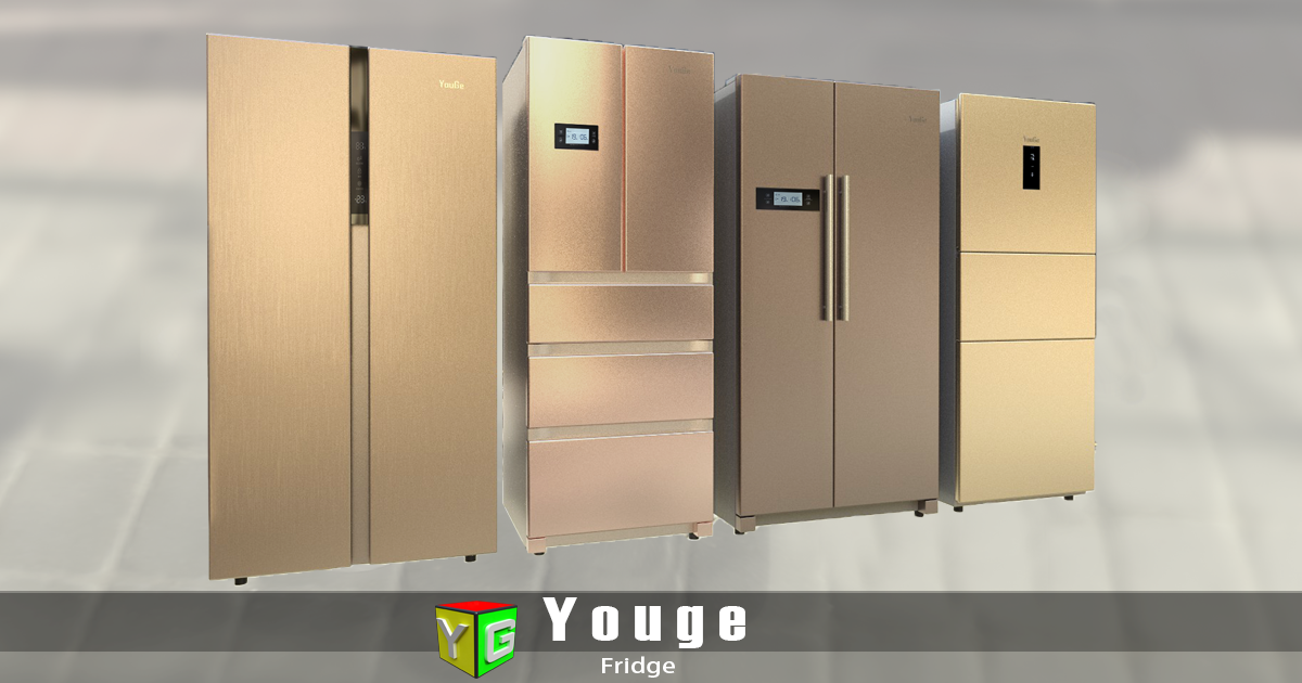 Fridgeyg 3d Furniture Unity Asset Store 0482