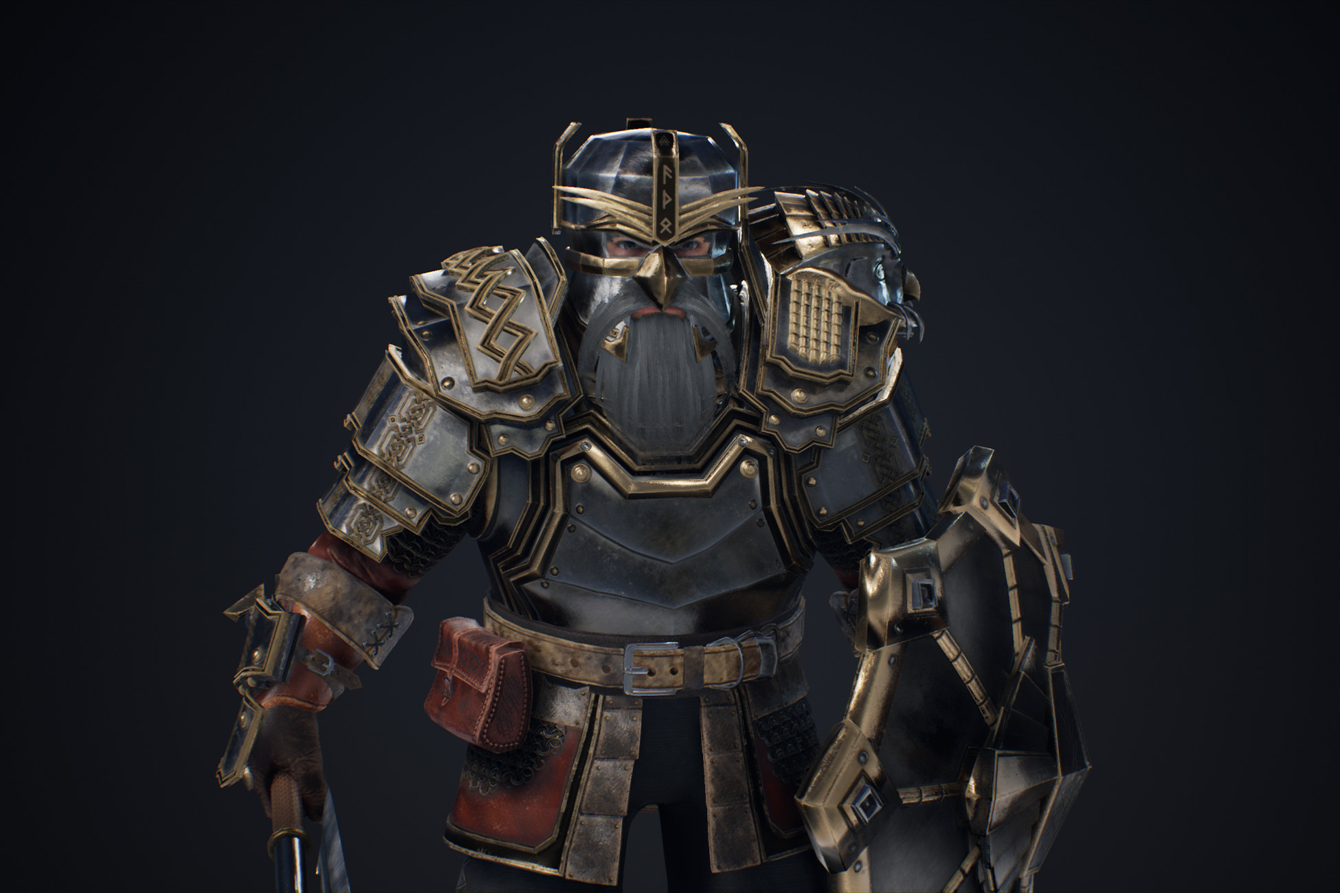 Dwarf Knight Warrior | Characters | Unity Asset Store
