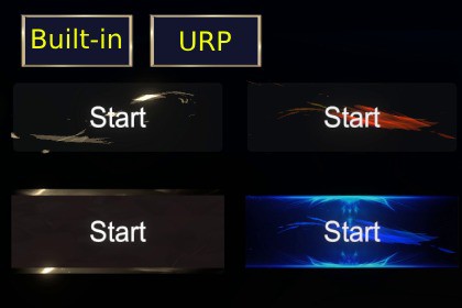 UI Effects | Unity AssetStore Price down information