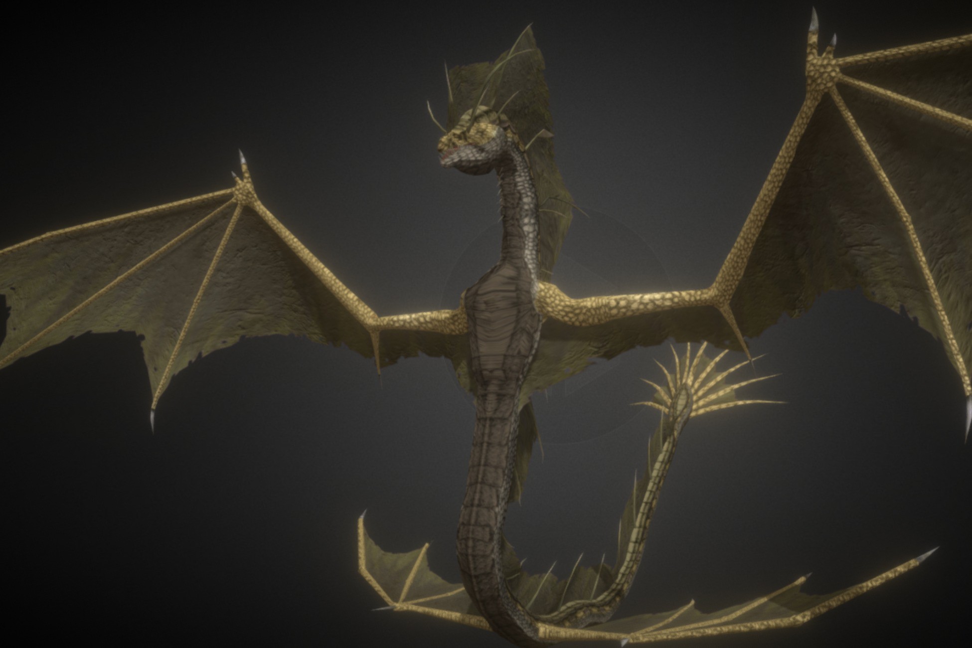 Great Amphipteran Thunder | 3D Creatures | Unity Asset Store