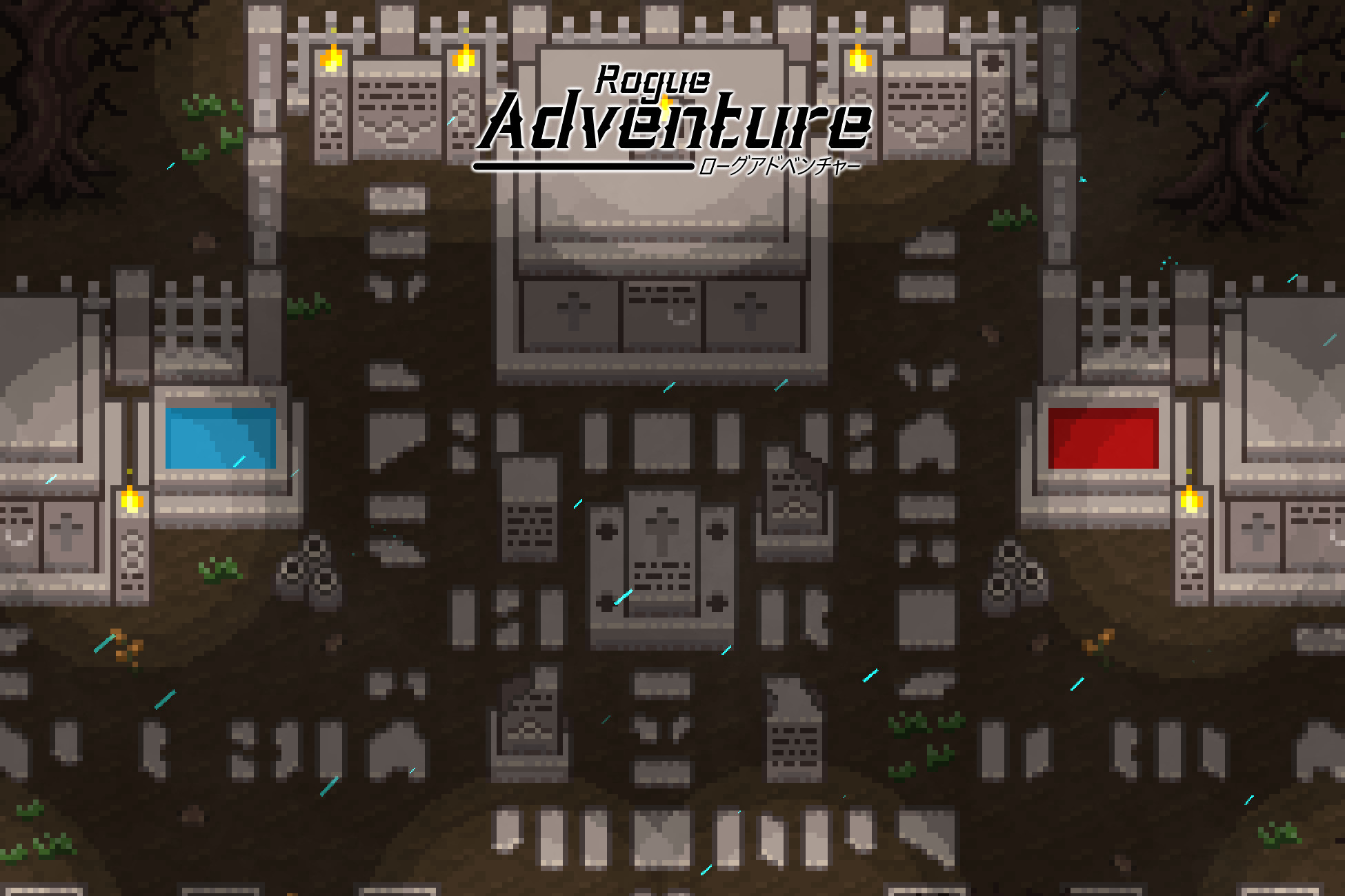 2D TopDown Graveyard - Rogue Adventure | 2D Environments | Unity Asset ...