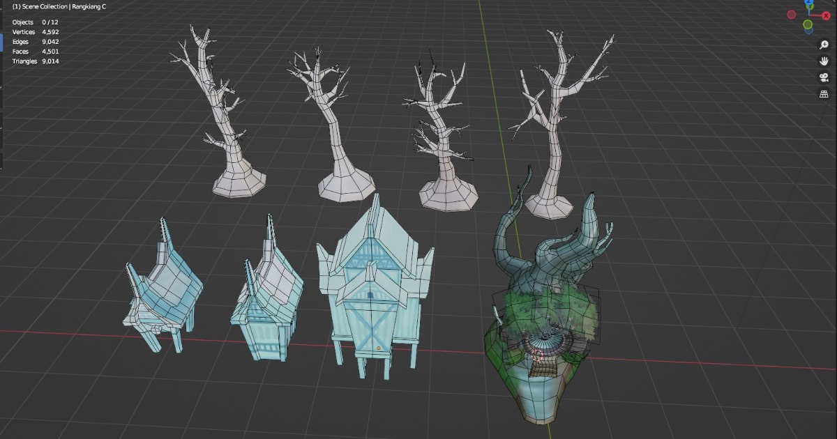 Deer Guardian Forest | 3D Fantasy | Unity Asset Store