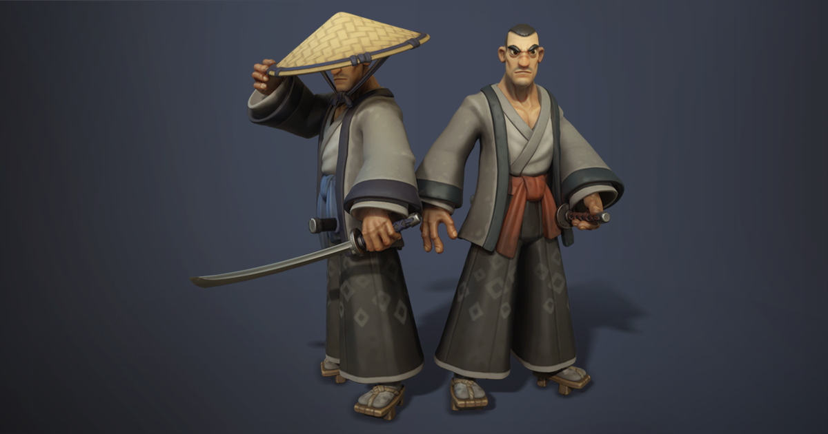 Jade Samurai | 3D Characters | Unity Asset Store