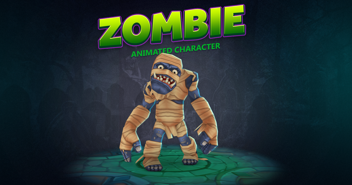 Zombie animated character | 3D 角色 | Unity Asset Store