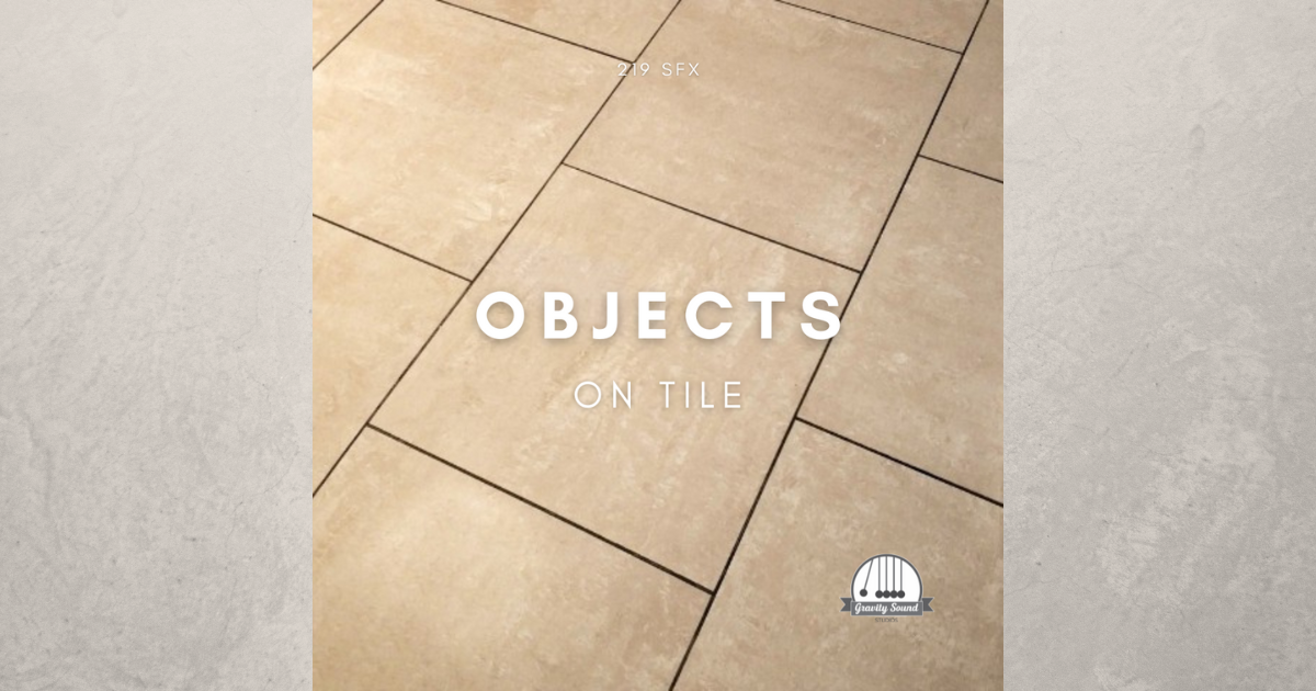 Objects on Tile | Foley Sound FX | Unity Asset Store