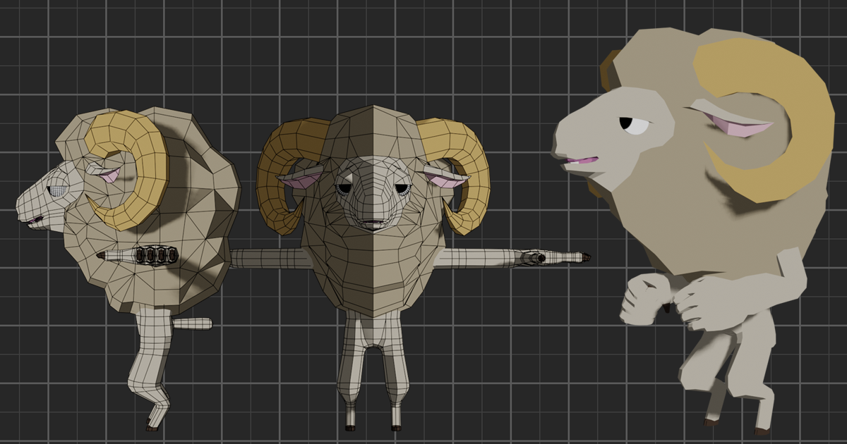 Villager Sheep 3D for Werewolf Game | 3D Characters | Unity Asset Store