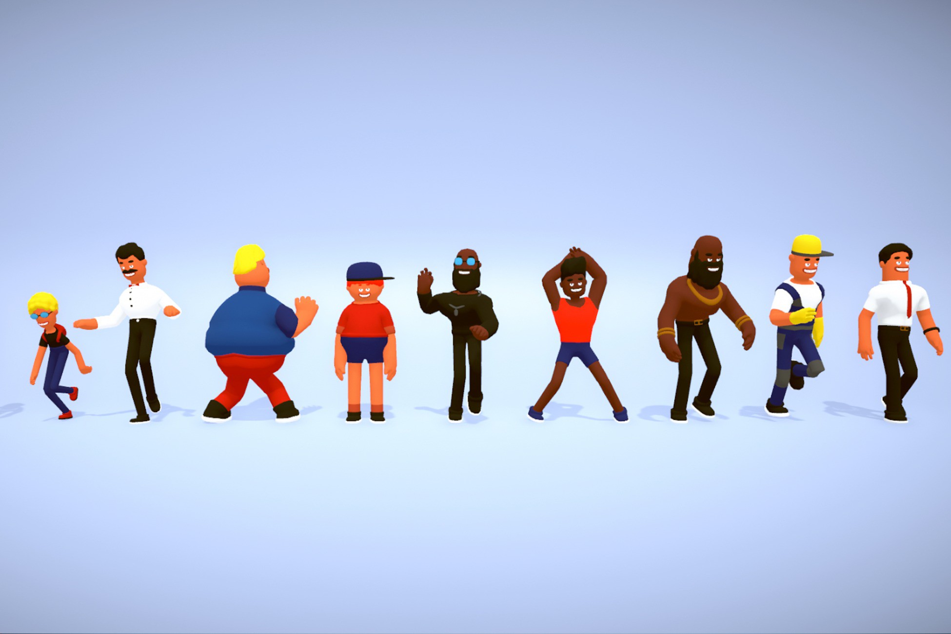 3D Stylized Characters Pack 2 | 3D Humanoids | Unity Asset Store