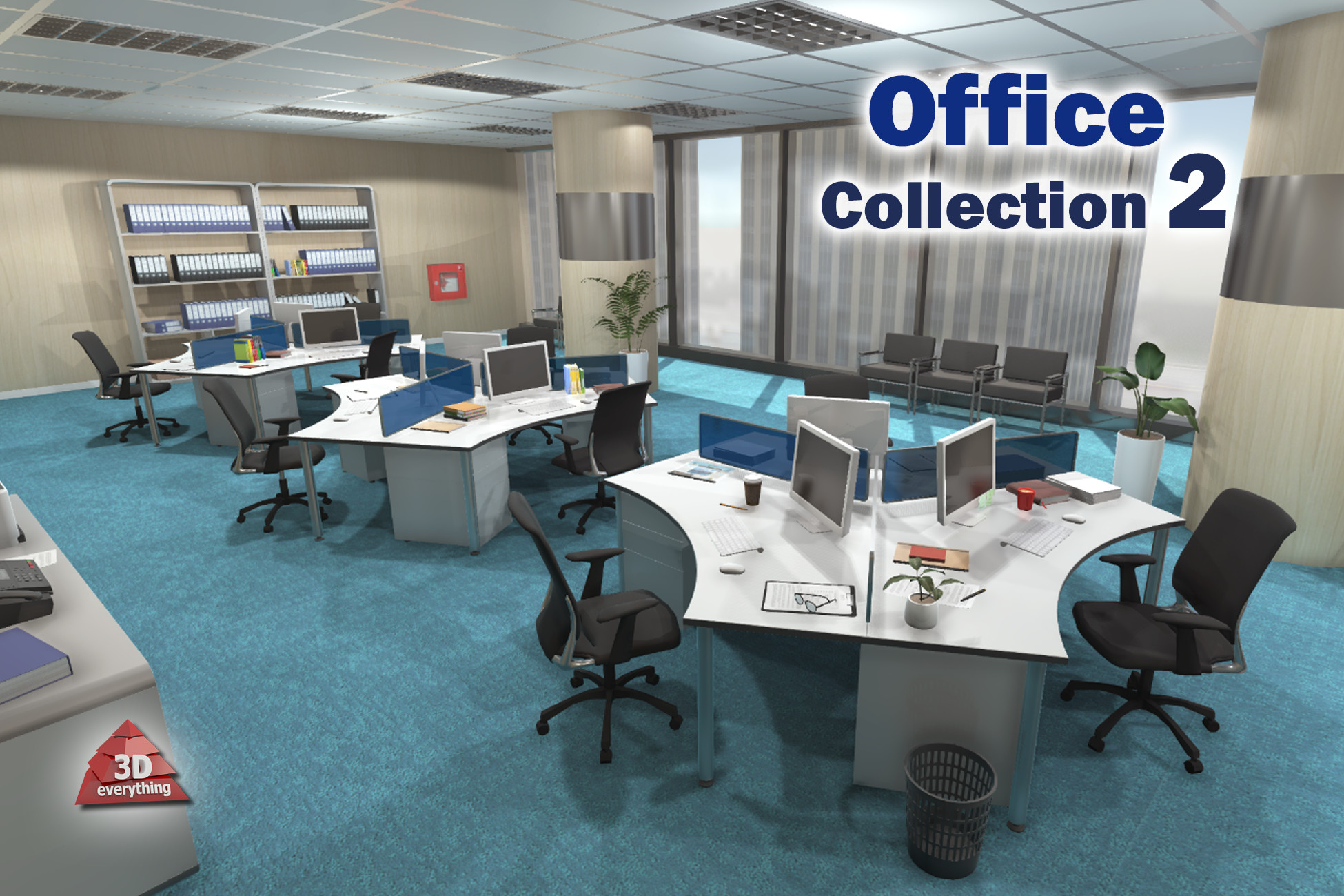 Office Collection 2 | 3D Interior | Unity Asset Store