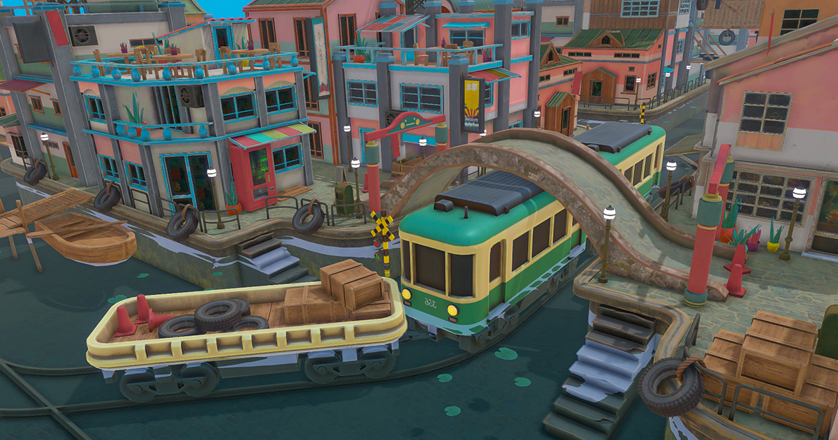 City of Color | 3D Urban | Unity Asset Store