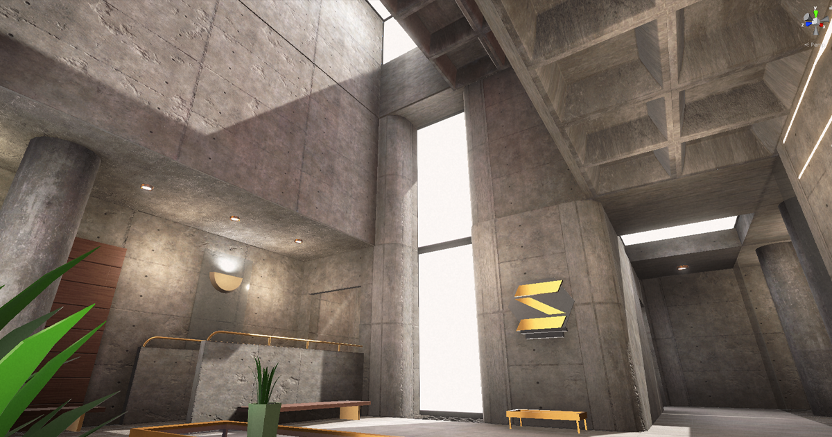 Sci-fi Modular Interior 2 - Concrete | 3D Sci-Fi | Unity Asset Store