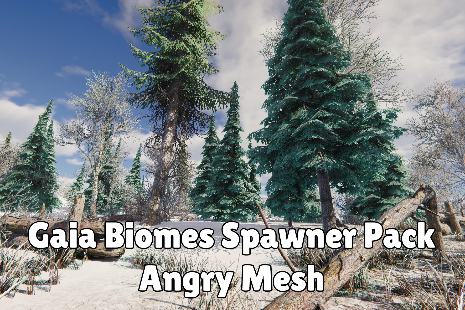Gaia Biomes Spawner Pack Angry Mesh Terrain Unity Asset Store