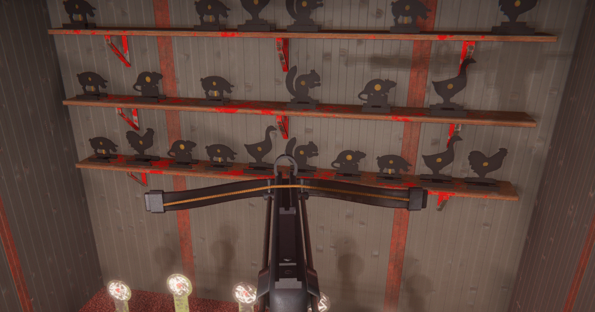 Shooting gallery - props for mini games | 3D Guns | Unity Asset Store