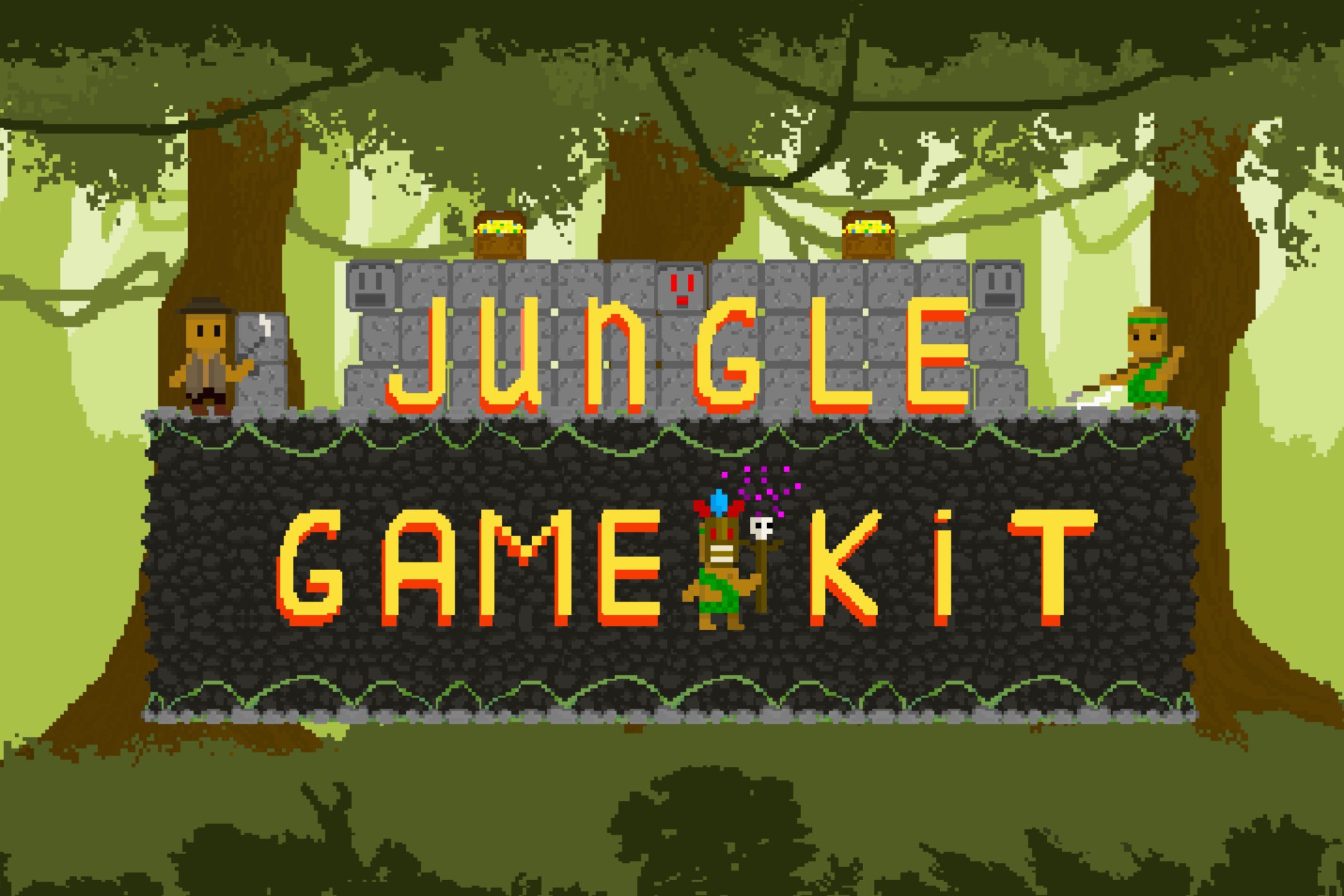 2D Jungle Game Kit | 2D 環境 | Unity Asset Store