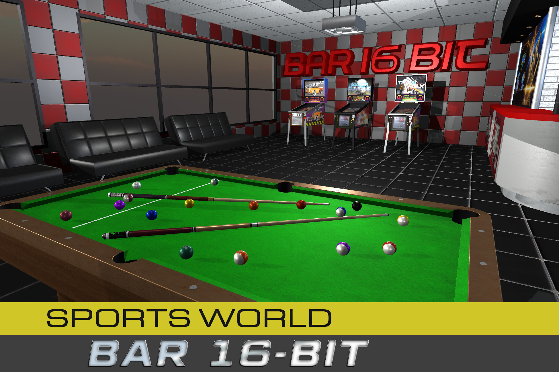 Indoor Sports 16 bit Bar 3D Environments Unity Asset Store indoor-sports-16-bit-bar-3d-environments-unity-asset-store