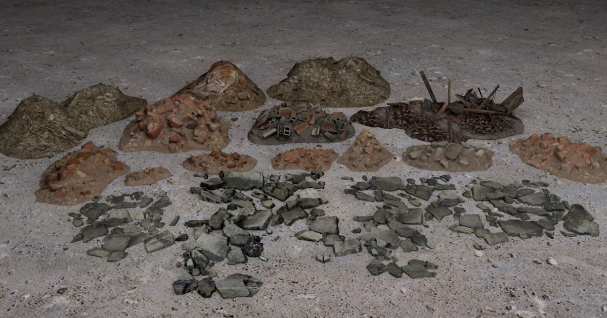 Ultimate Rubble | 3D 道具 | Unity Asset Store