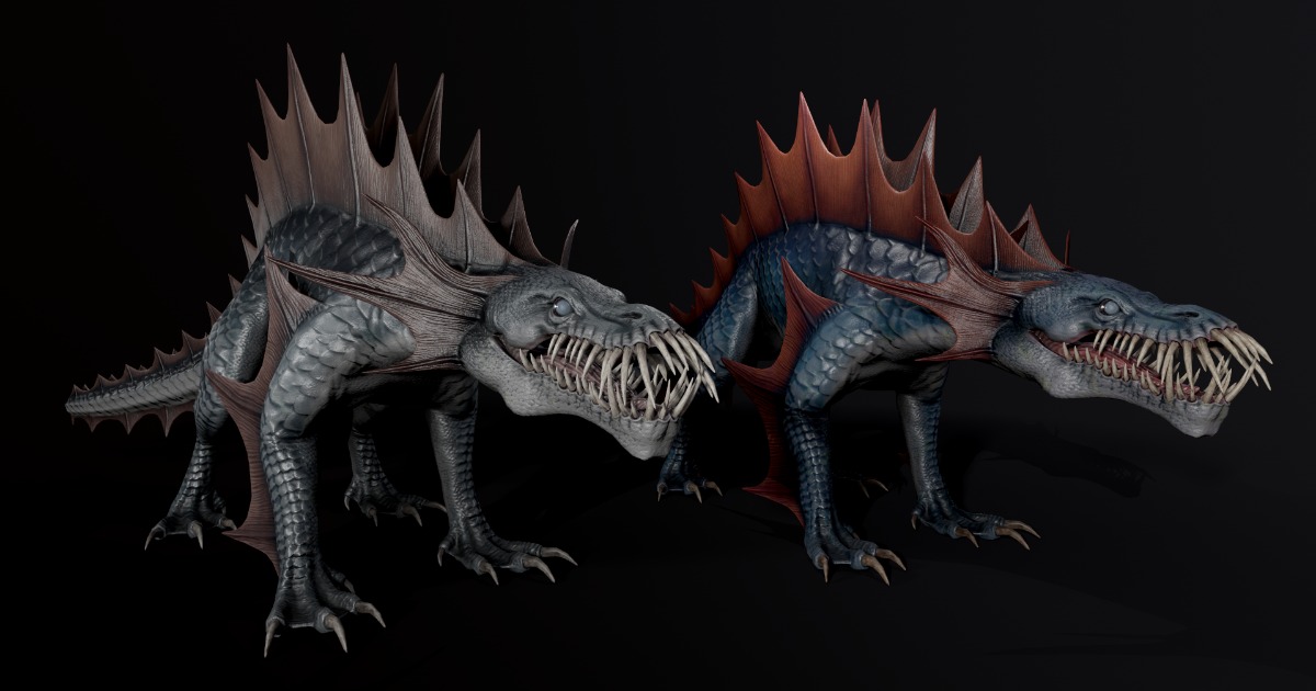 Fantasy Beast 09 | 3D Creatures | Unity Asset Store