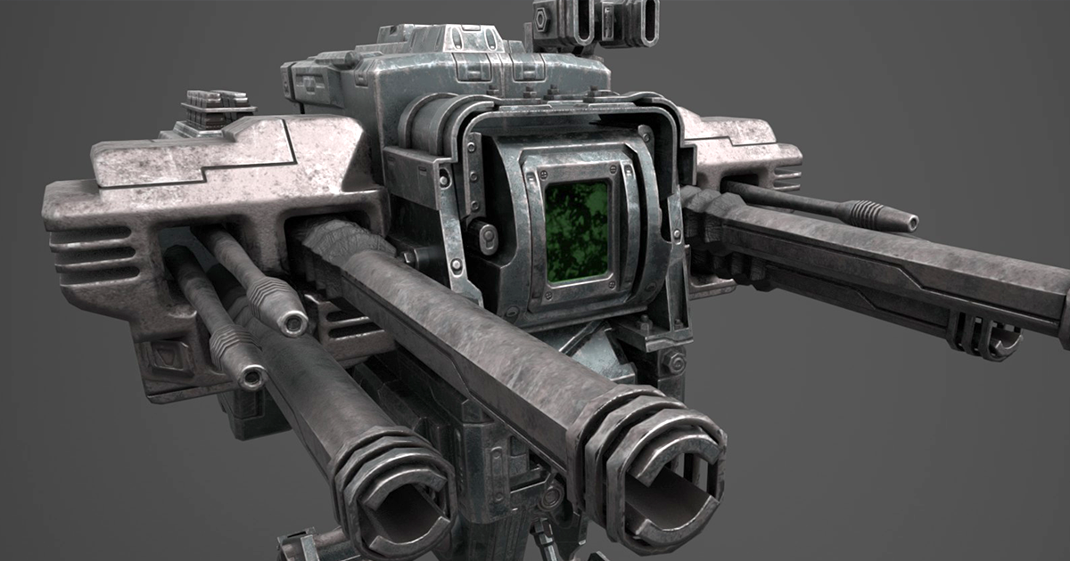 The Assault Mech | 3D Robots | Unity Asset Store