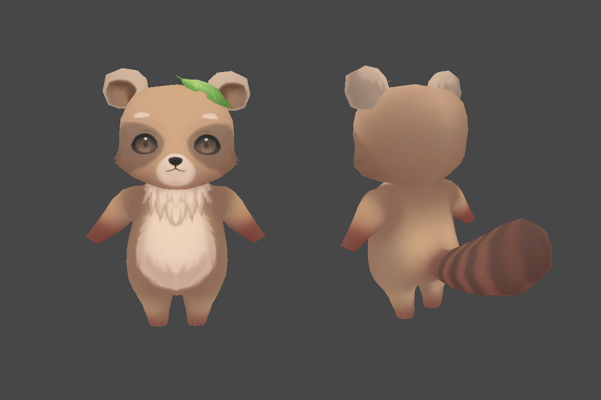 Cute-Animal_ Raccoon | 3D 동물 | Unity Asset Store