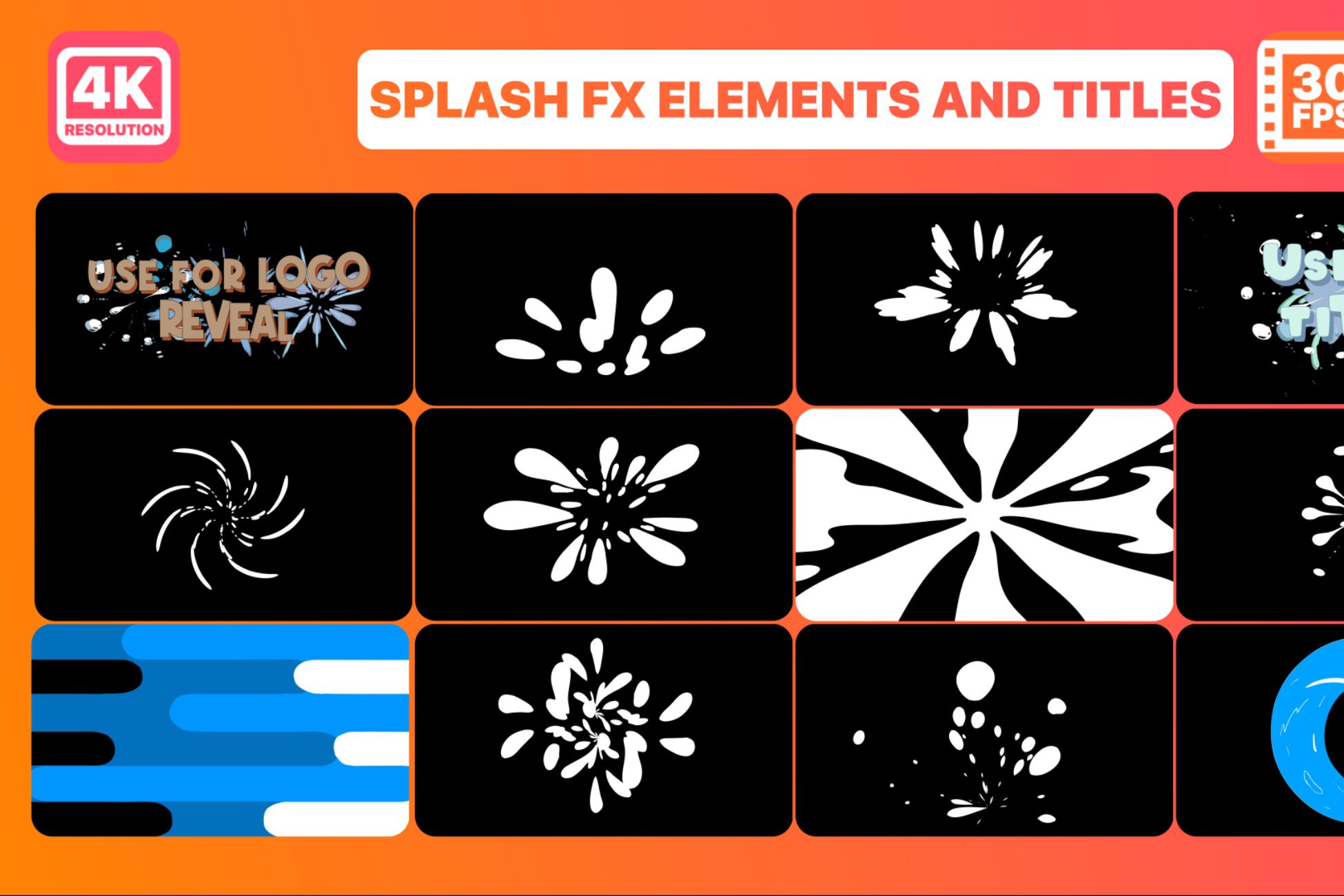 Splash Fx Pack 0602 2d Textures And Materials Unity Asset Store
