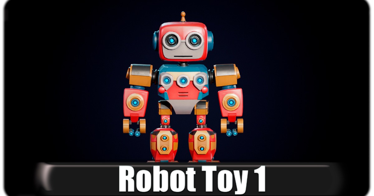 Robot Toy1 | 3D Robots | Unity Asset Store