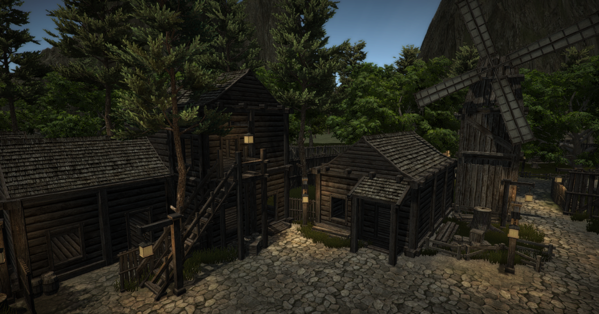 Old Town Kit | 3D Fantasy | Unity Asset Store