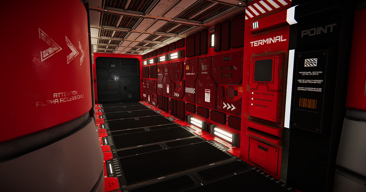 Sci Fi Corridors Ii 3d Sci Fi Unity Asset Store 0745